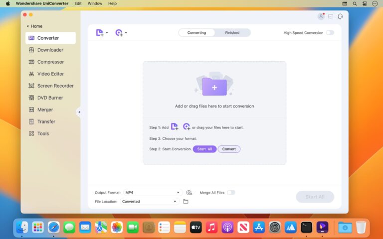 Wondershare UniConverter 15 for Mac Free Download - AllMacWorld